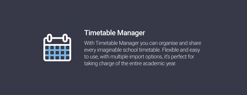 School Timetable Management - iSAMS